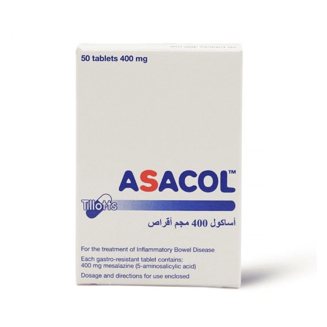 Asacol 400mg Tablets 50 | Zahrat Haneen